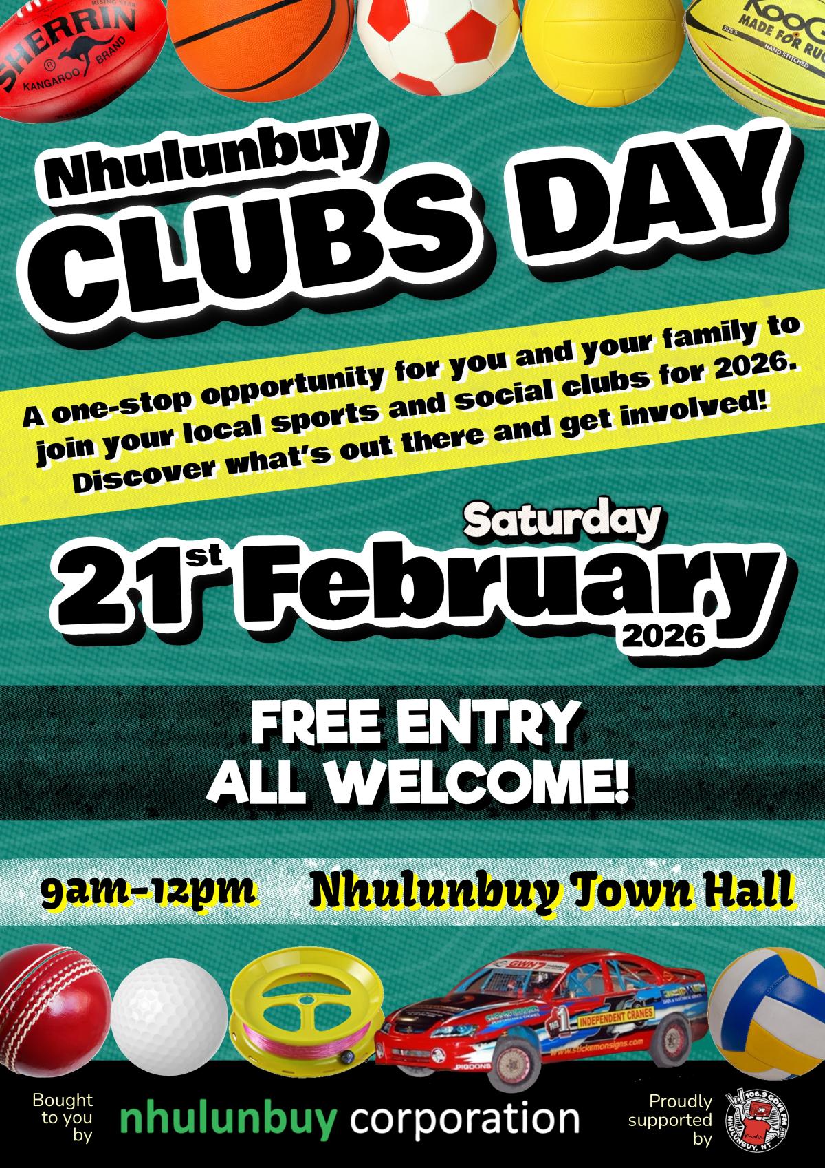 Clubs Day | Nhulunbuy Corporation