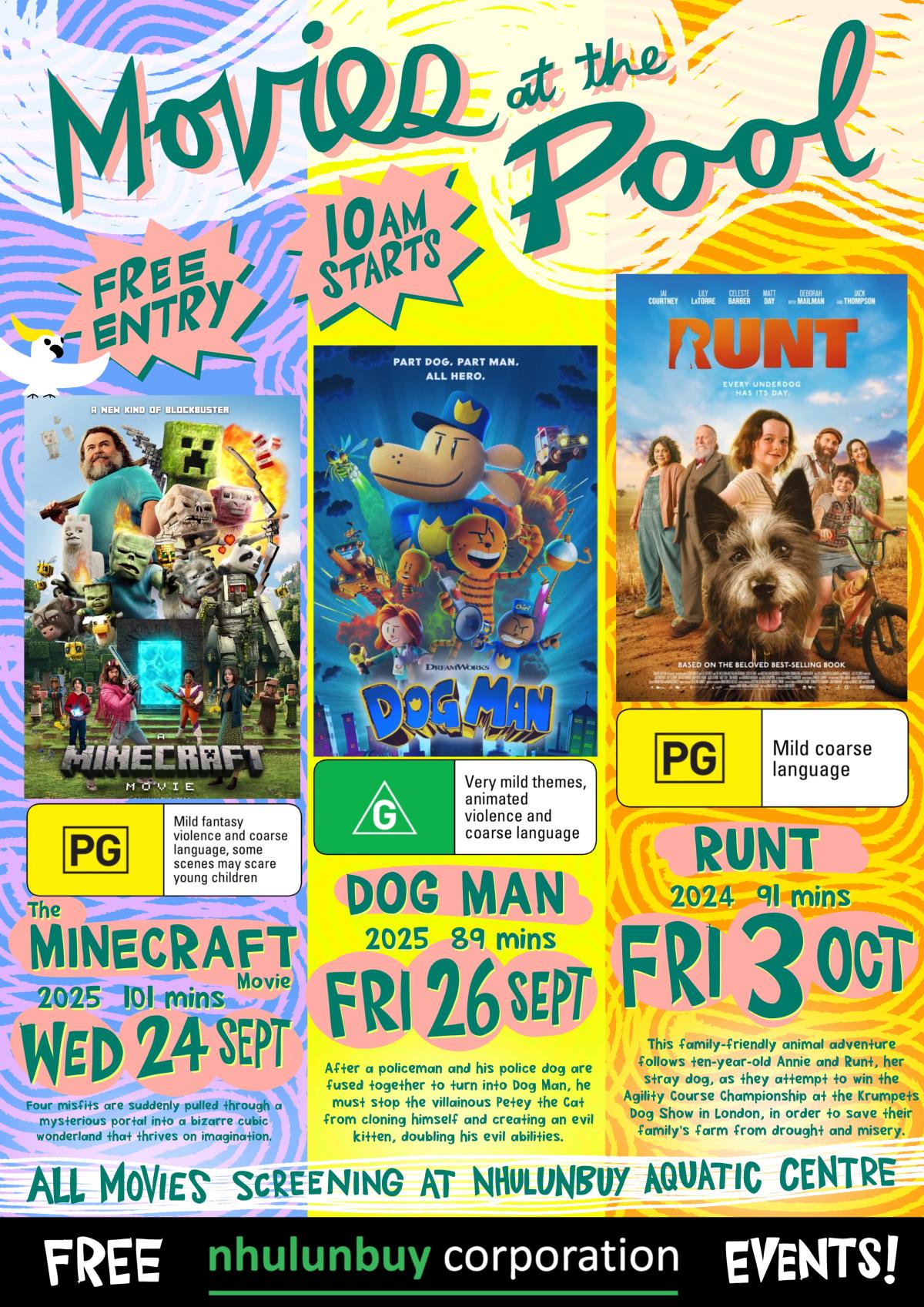 Movies at the Pool | Nhulunbuy Corporation